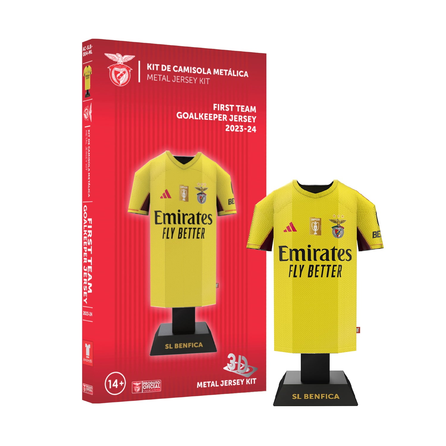 S.L. Benfica 23/24 Goalkeeper Kit | Model Kit | Official Benfica ...