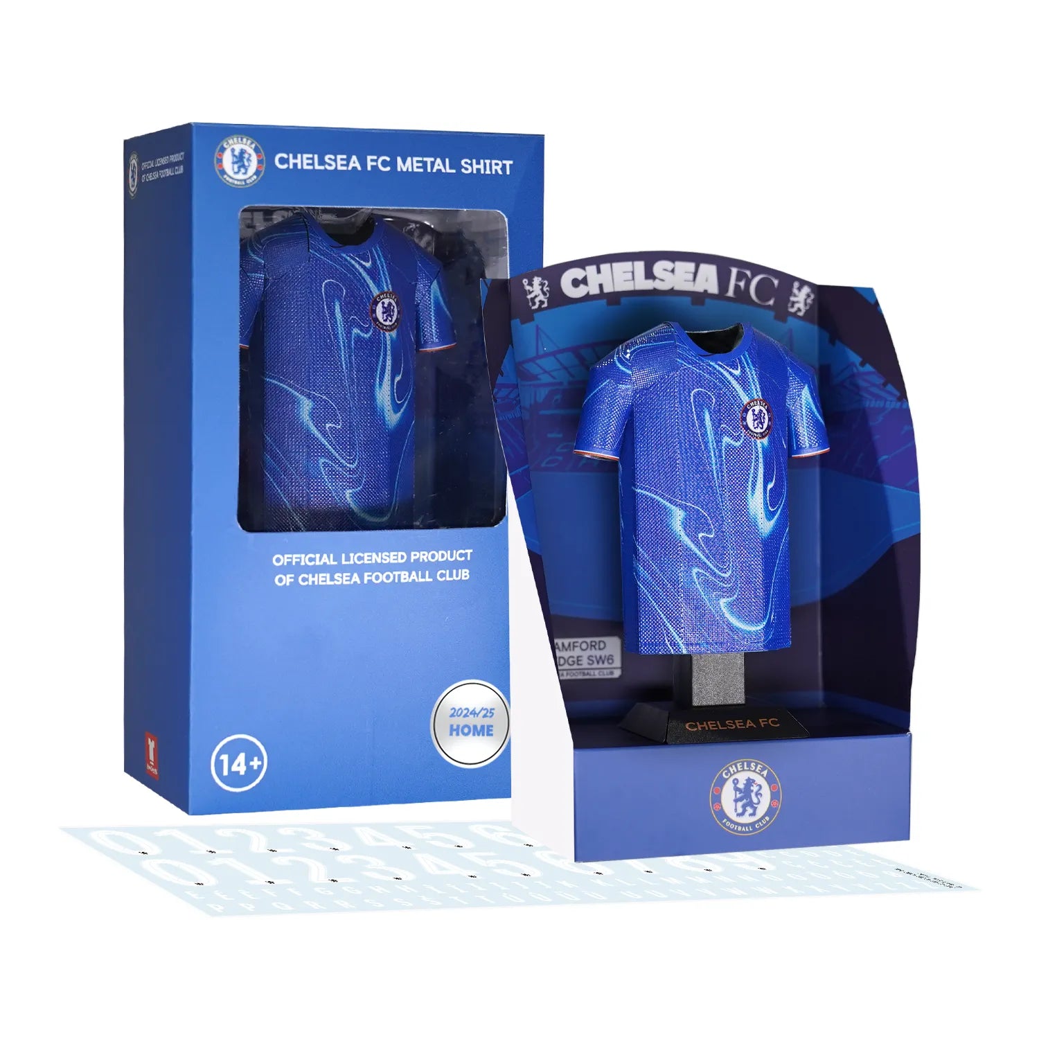 Chelsea FC 24/25 Metal Home Shirt | Alloy Collectors